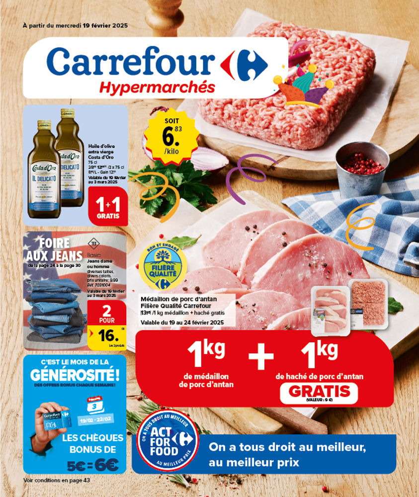 Folders | Produits moins chers chez Carrefour Belgique