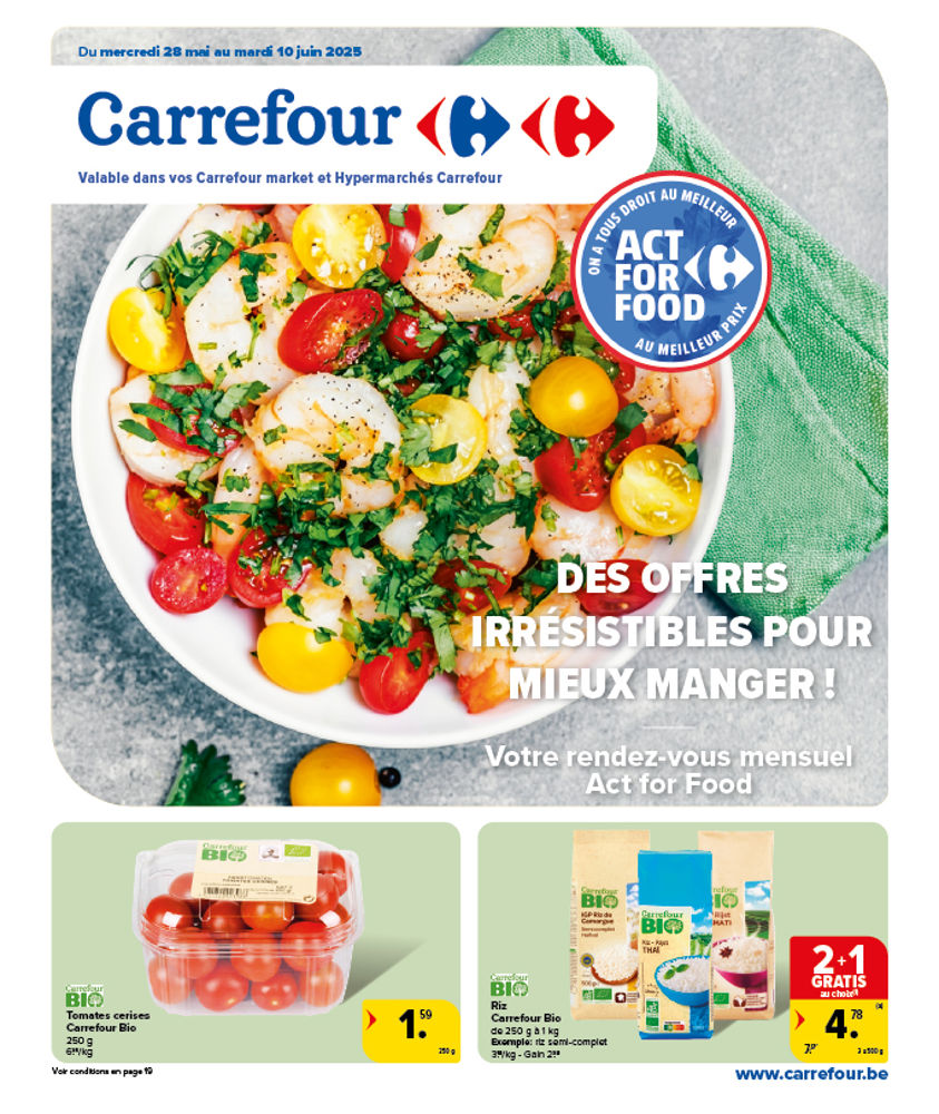 Folders | Produits moins chers chez Carrefour Belgique