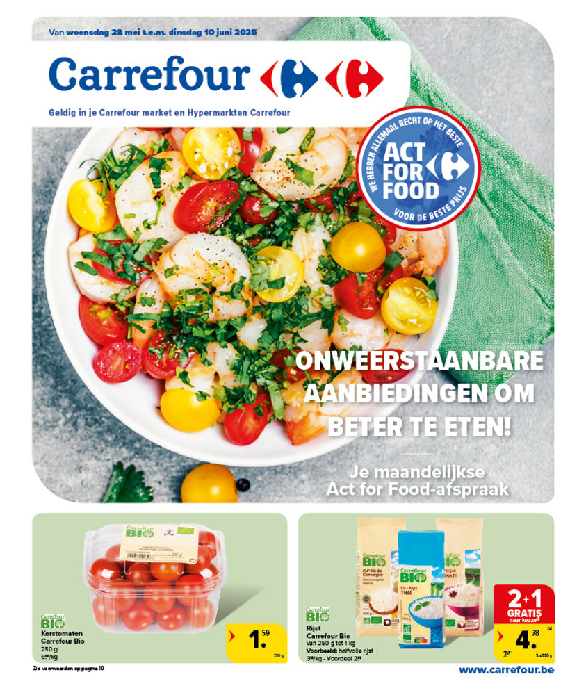 Folders | Goedkopere producten bij Carrefour België