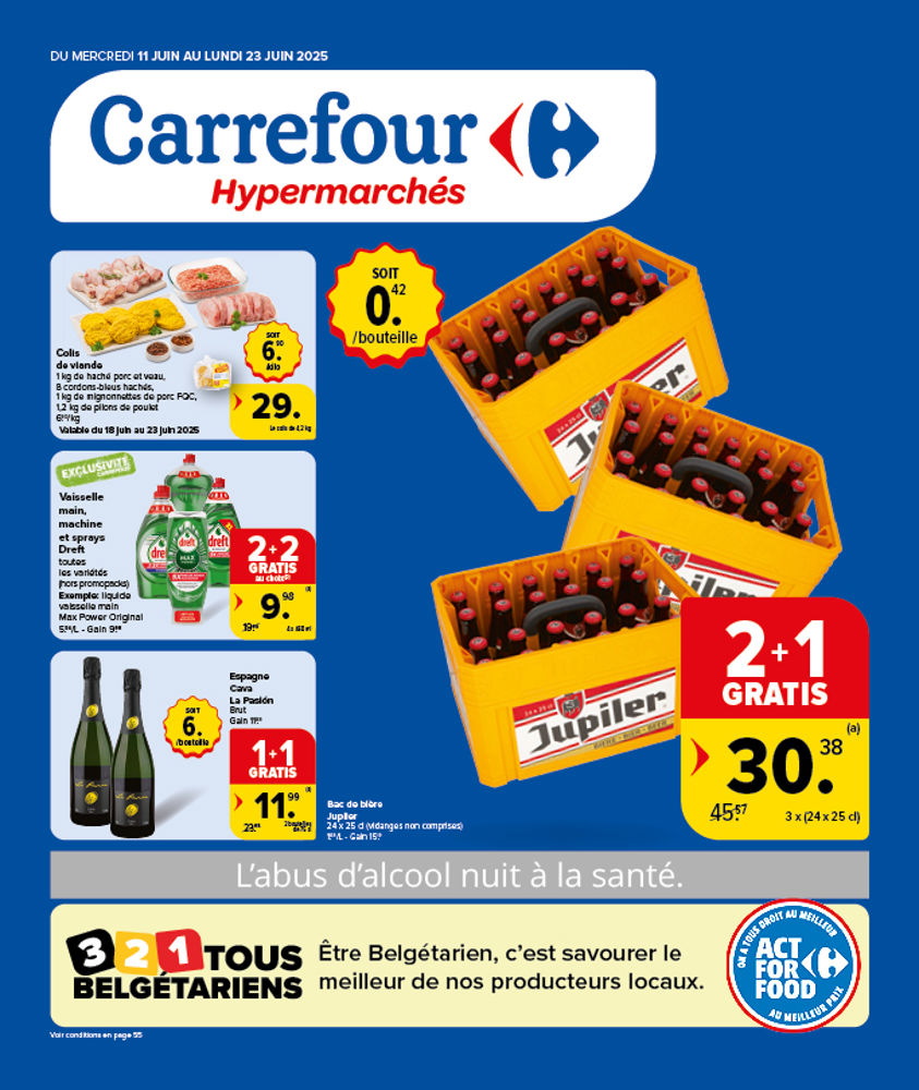 Folders | Produits moins chers chez Carrefour Belgique