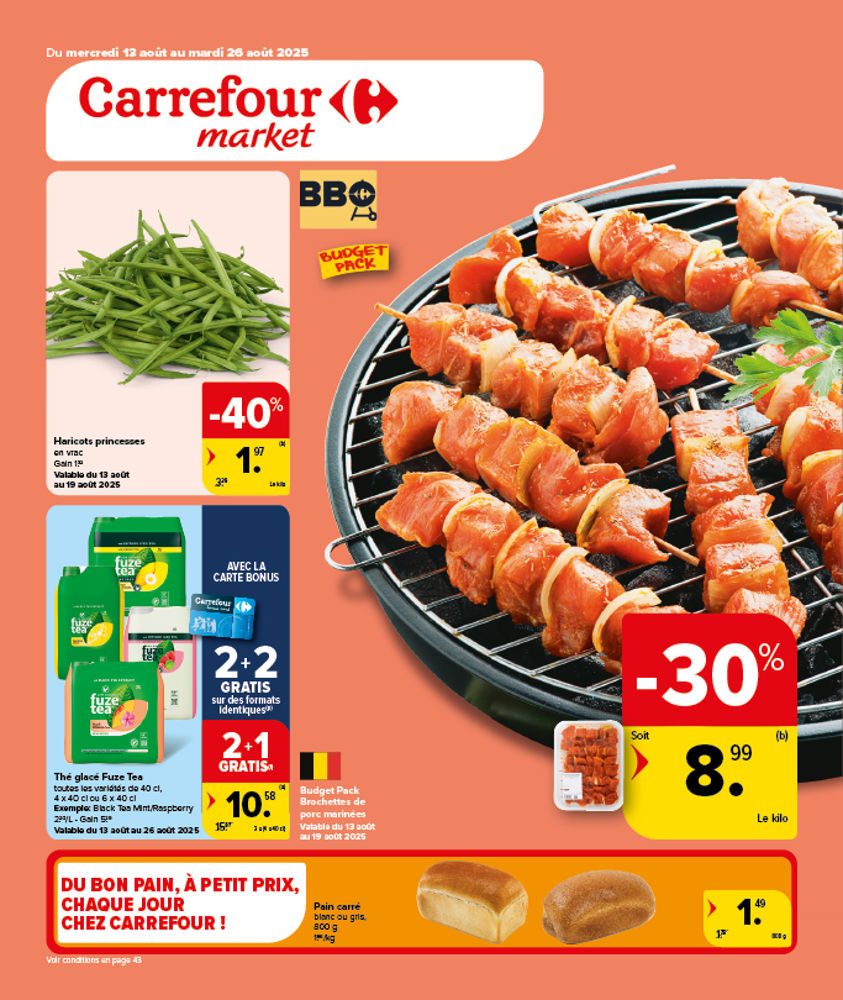 Folders | Produits moins chers chez Carrefour Belgique