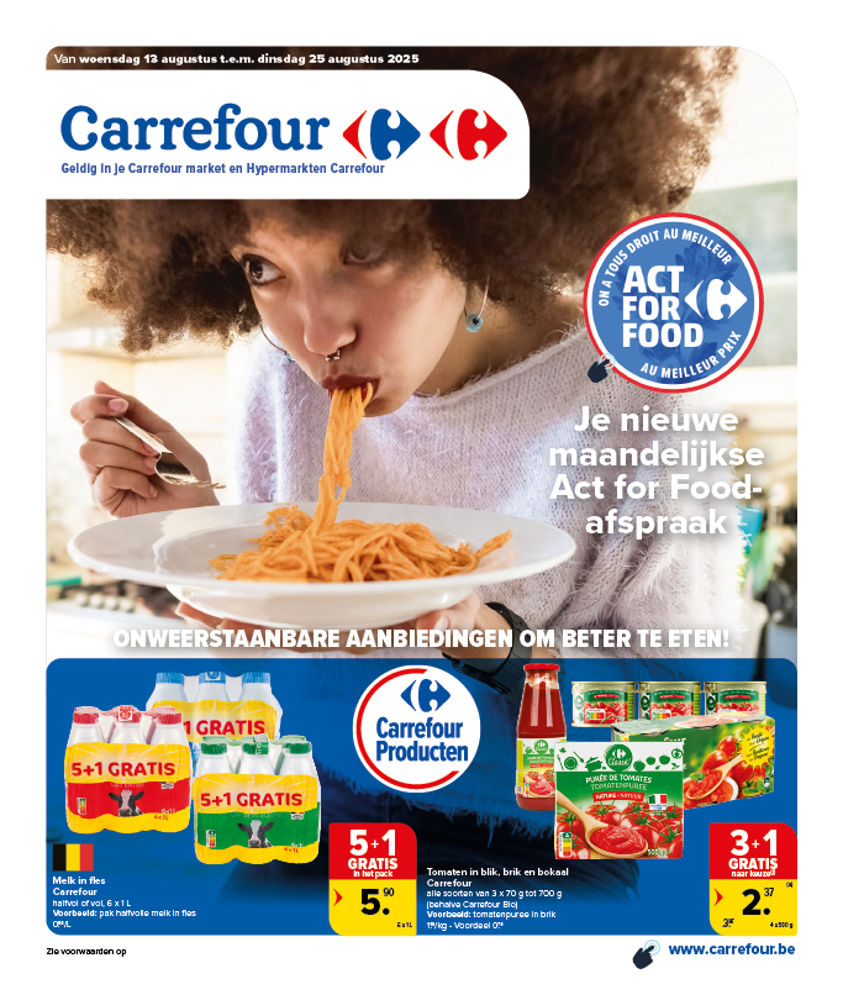 Folders | Goedkopere producten bij Carrefour België