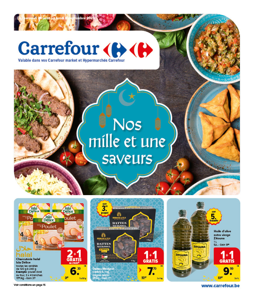 Folders | Produits moins chers chez Carrefour Belgique
