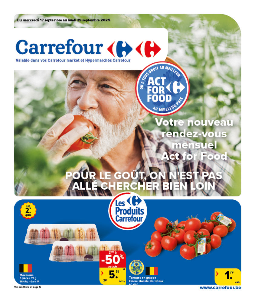 Folders | Produits moins chers chez Carrefour Belgique