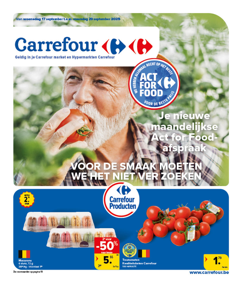 Folders | Goedkopere producten bij Carrefour België