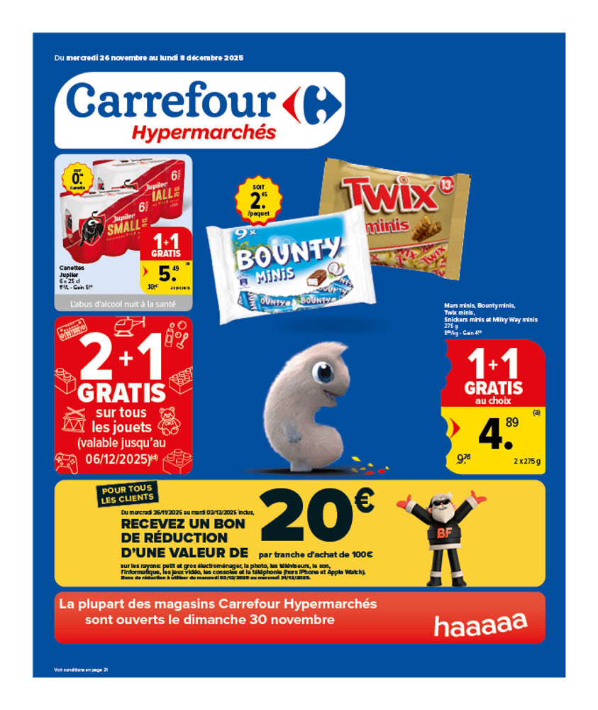 Folders | Produits moins chers chez Carrefour Belgique