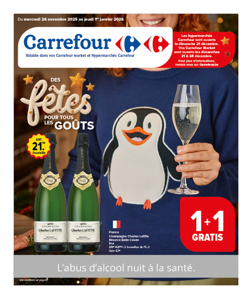 Folders | Produits moins chers chez Carrefour Belgique