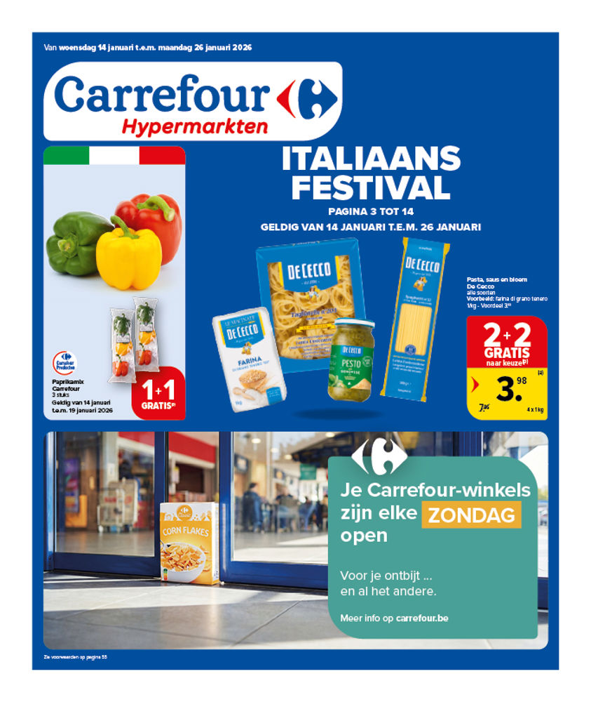 Folders | Goedkopere producten bij Carrefour België