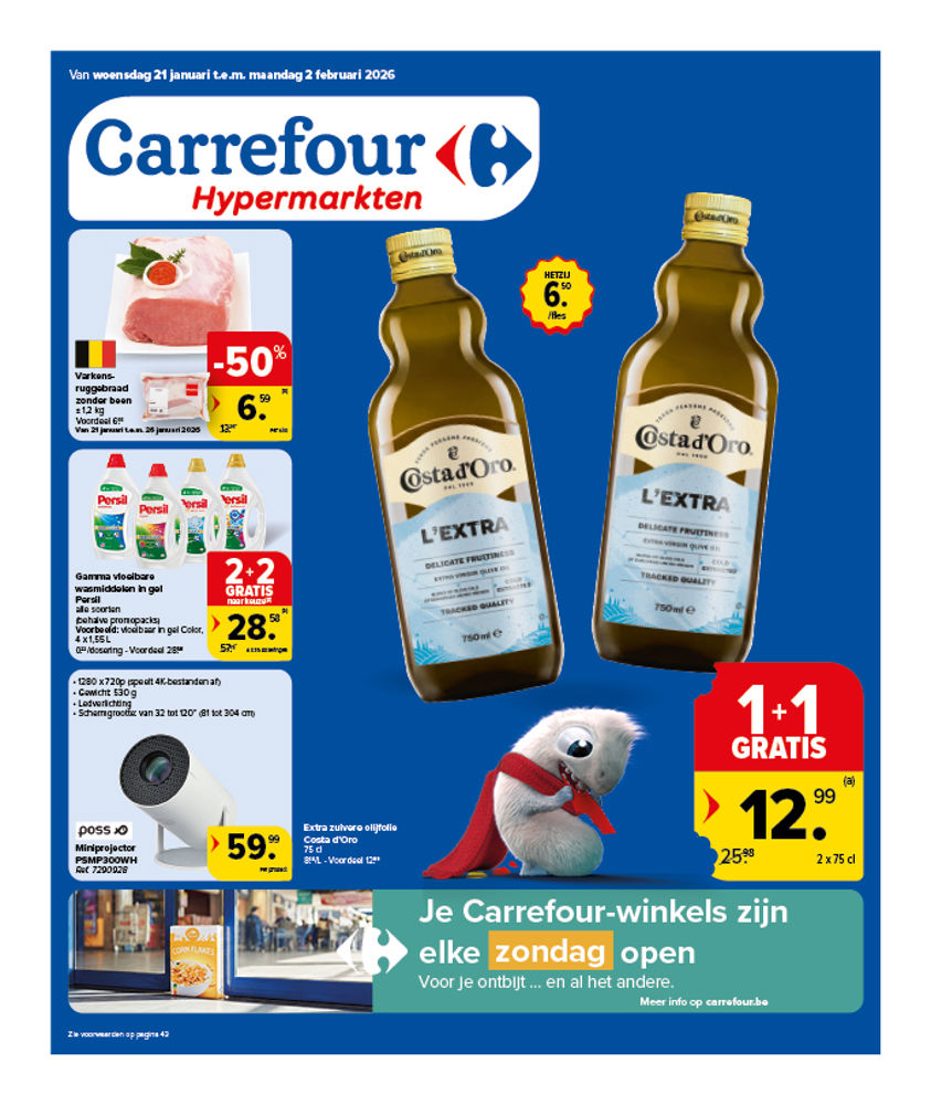 Folders | Goedkopere producten bij Carrefour België