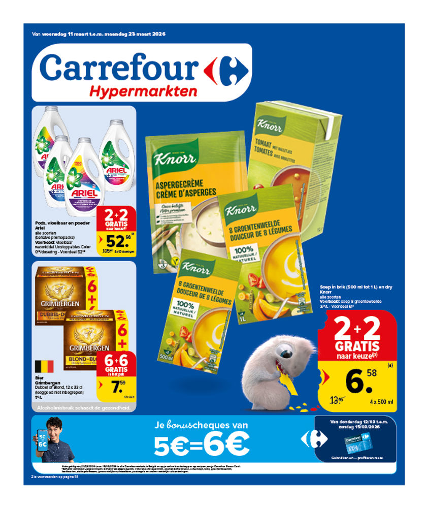 Folders | Goedkopere producten bij Carrefour België