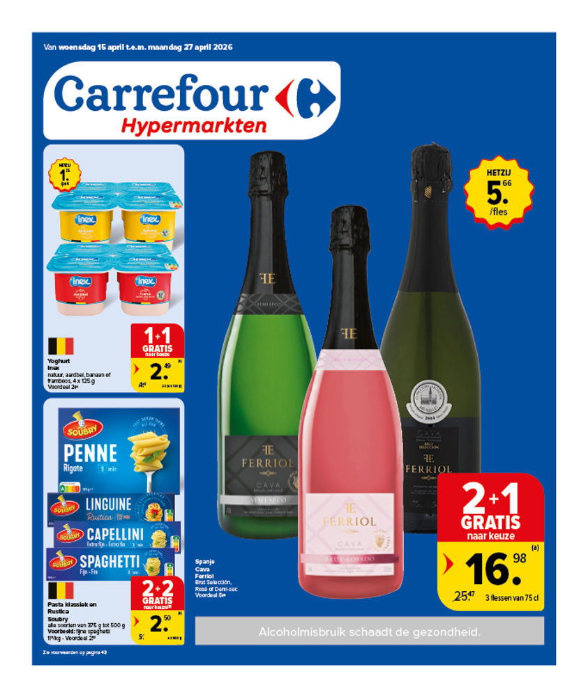 Folders | Goedkopere producten bij Carrefour België