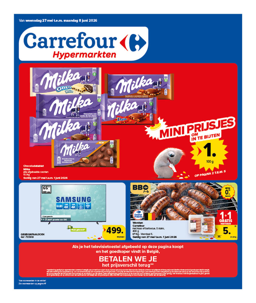 Folders | Goedkopere producten bij Carrefour België