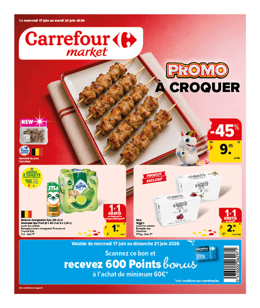 Folders | Produits moins chers chez Carrefour Belgique
