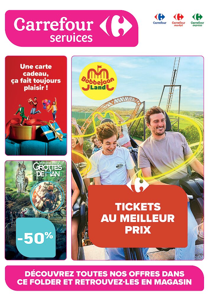 Folders | Produits moins chers chez Carrefour Belgique